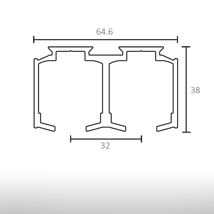 Gosimat > Produtos > Calha dupla nº 11 | 1006 - 120 Kg